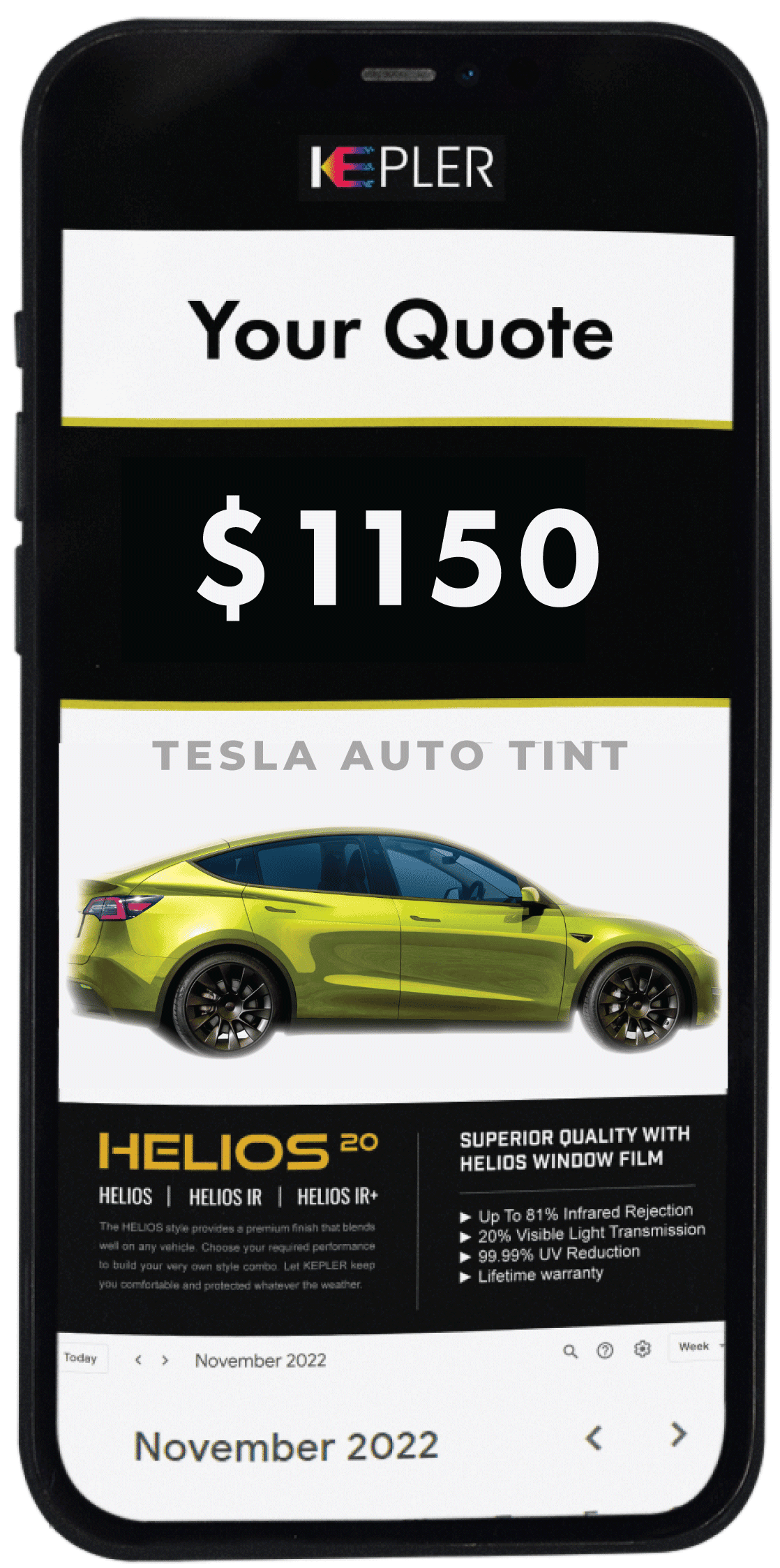 Tesla Window Tinting - Da Tint Machine